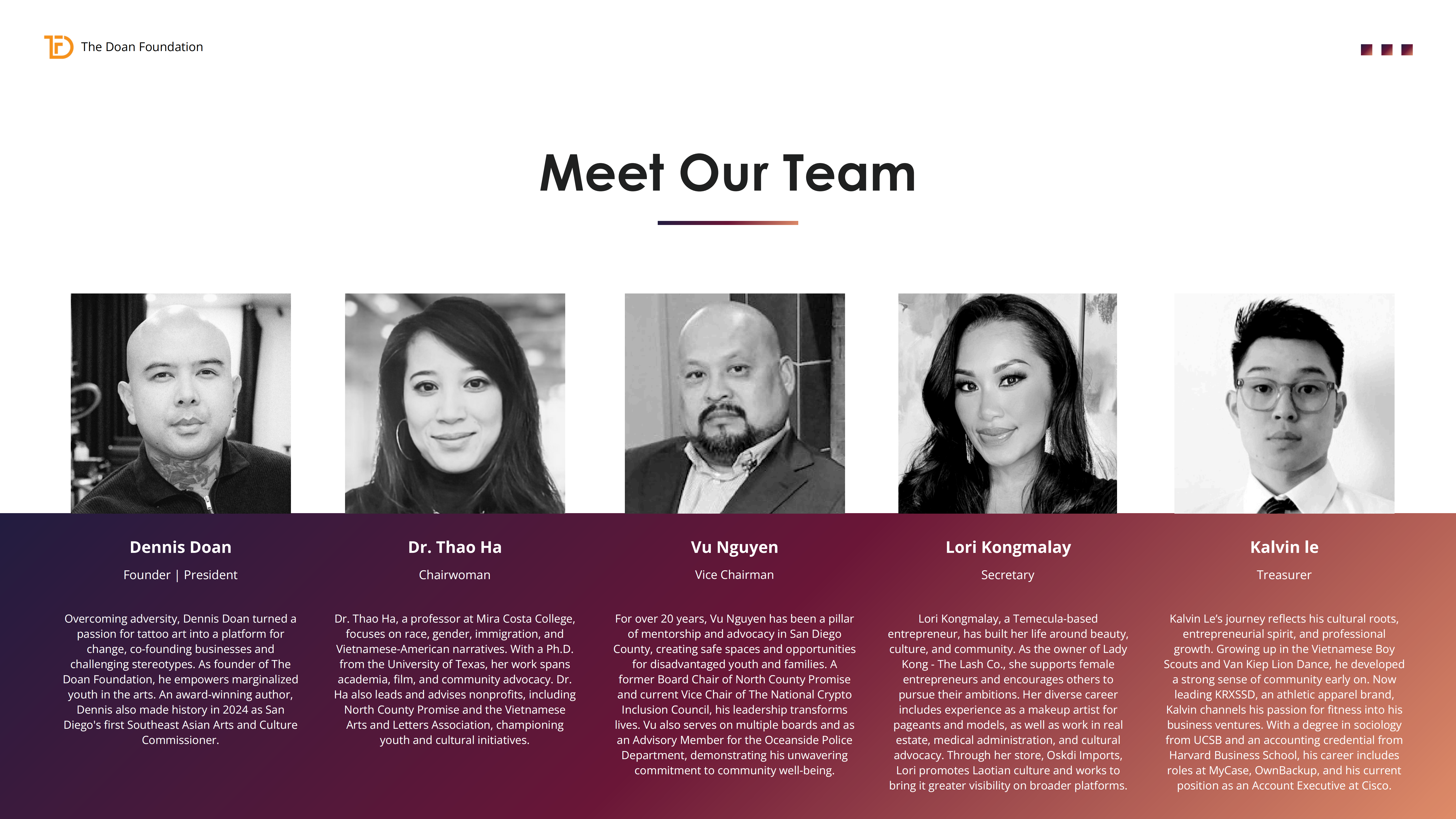 Sponsor DOAN GALA 2025 – The Doan Foundation